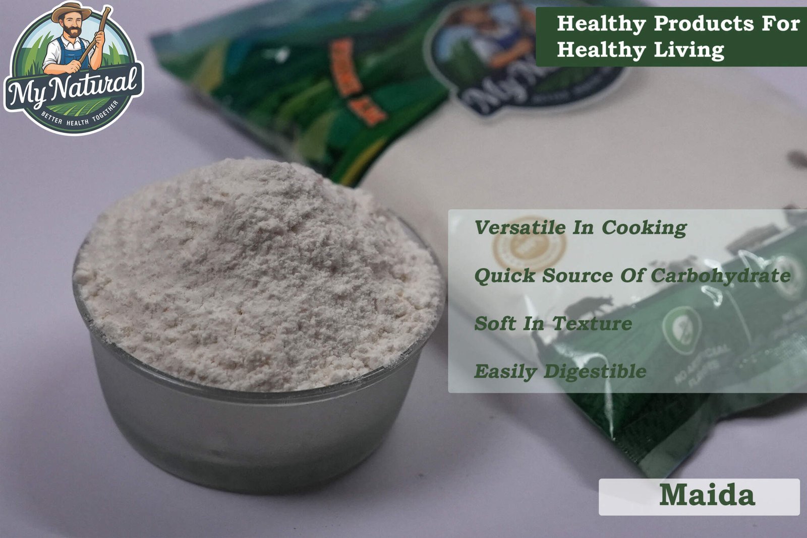 My Natural Premium Maida Flour | Best Natural Wheat in 2025