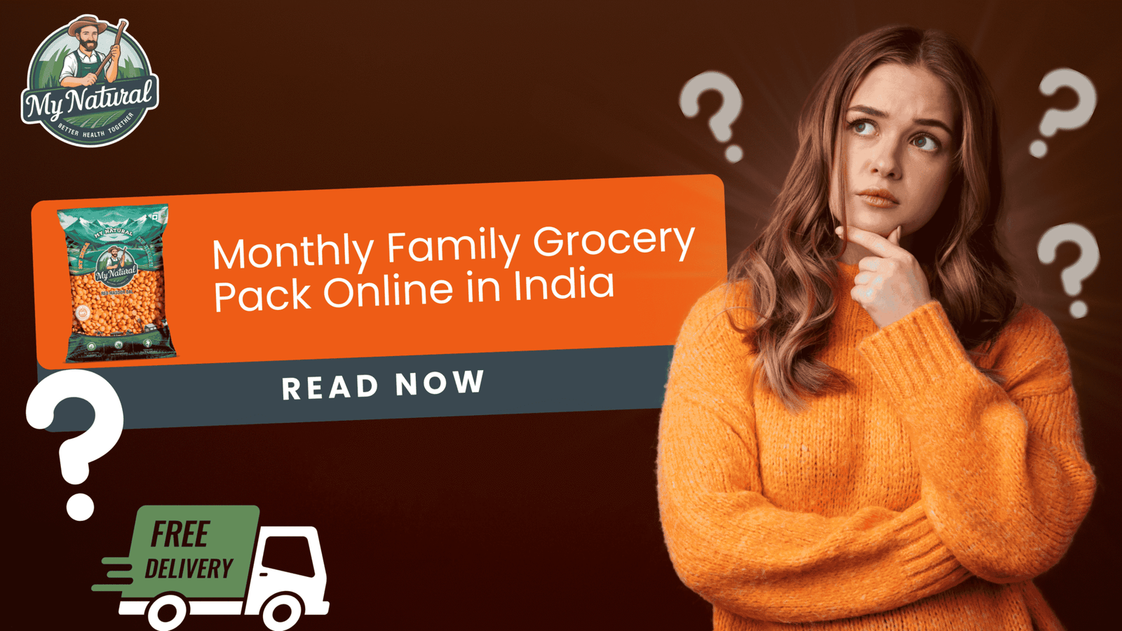 Monthly Family Grocery Pack Online in India - My Natural 2025